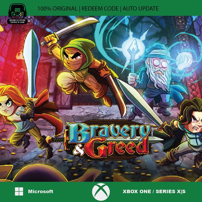 Jual Bravery Greed Xbox One Series X|S Original Redeem Code | Shopee Indonesia