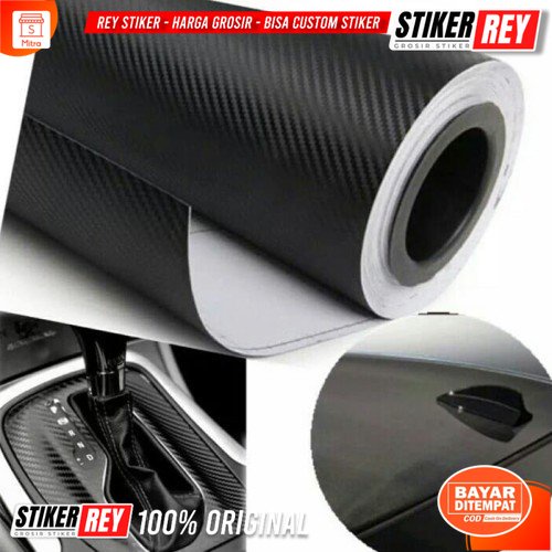 Jual STIKER KARBON STICKER KARBON CARBON 3D 45CM X 50CM SKOTLET ...