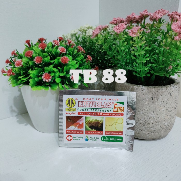 Jual DISKON SHOPEE/ OBAT IKAN KUTUBLAS EXTRA ANTI PARASIT + CACING ATAU ...