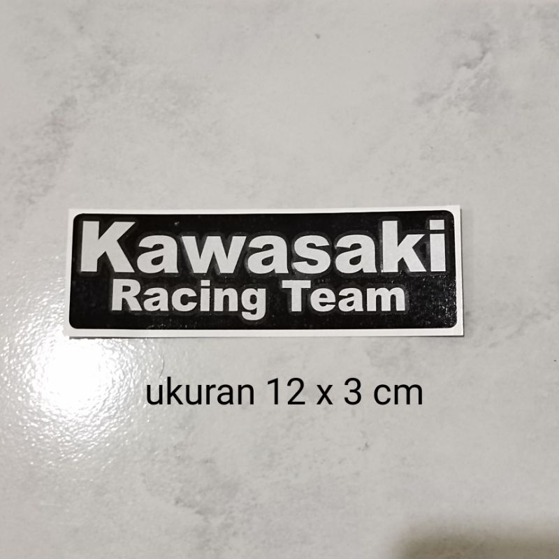 Jual stiker cuting kawasaki racing team | Shopee Indonesia
