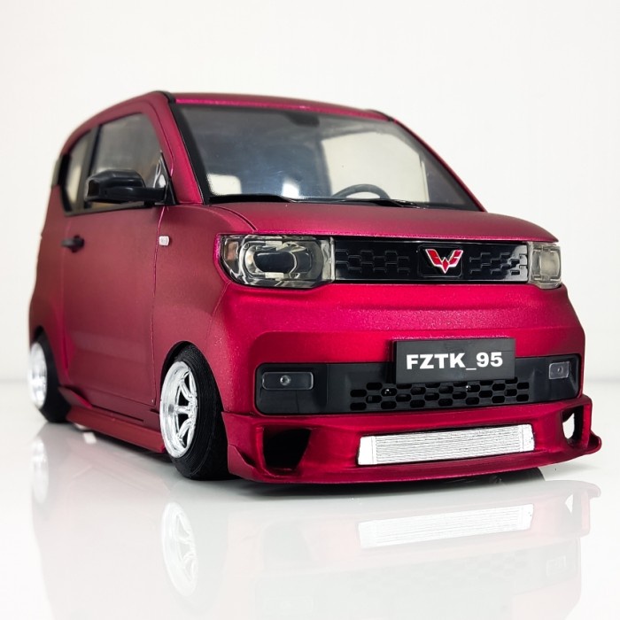 Jual Bodykit Rc Wpl Wuling Mini Ev D22 D32 Car 1/16 Fztkv1 Not Paint ...