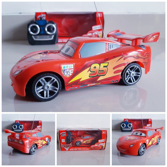 Jual Rc Cars Mcqueen Remote Control - Mainan Mobil Remot Kontrol Car ...