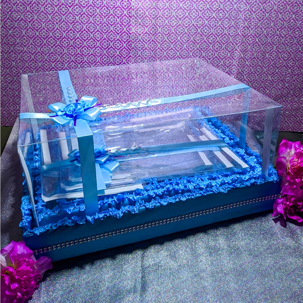 Jual Kotak Seserahan Pernikahan Set Lengkap Isi 4 Box Hantaran Parcel Mika Unik Kekinian ...