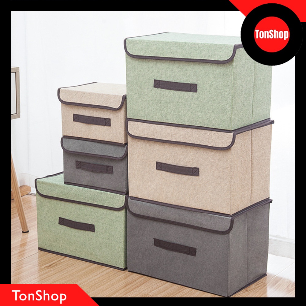 Jual Keranjang Lipat Serbaguna Besar / Storage Box Organizer / Kotak Penyimpanan Serbaguna ...