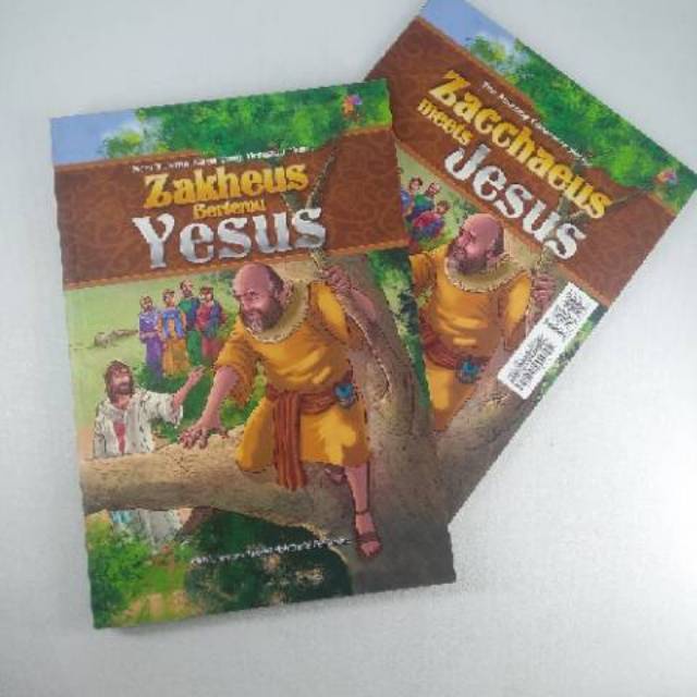 Jual Zakheus Bertemu Yesus - Cerita Alkitab Anak Seri Kayu | Shopee ...