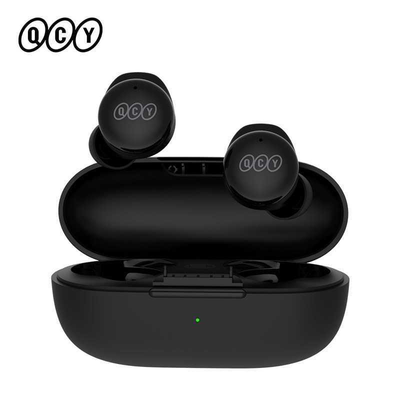 Jual QCY TWS Bluetooth Earphone with Charging Case - QCY-T17 | Shopee ...
