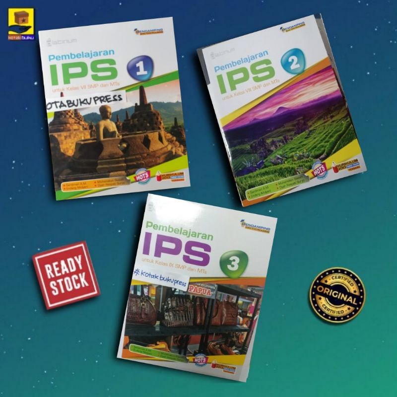 Jual Buku IPS Kelas 7 8 9 / Buku IPS SMP / PLATINUM HOTS - Tiga ...