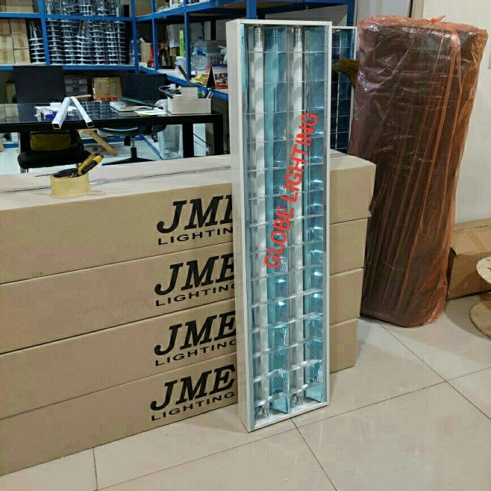 Jual KAP LAMPU RM OUTBO 2X16W KOMPLIT LAMPU LED PHILPS (120CM) | Shopee ...