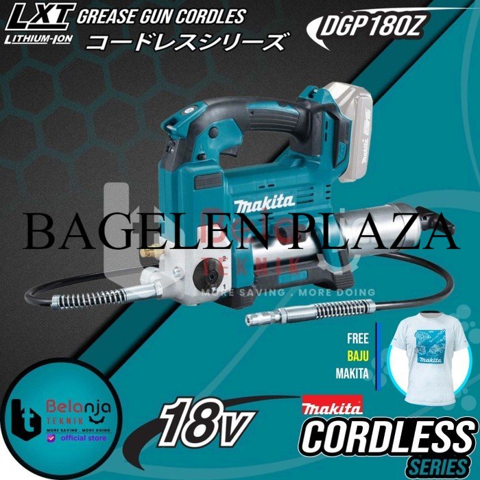 Jual Obral Makita Grease Gun Cordles DGP180Z Mesin Pompa Gemuk Baterai ...