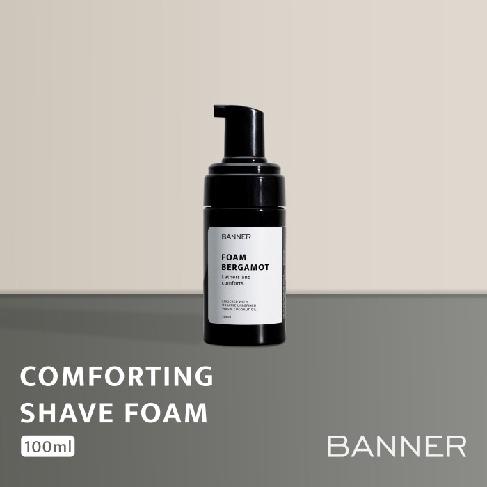 Jual BANNER COMFORTING SHAVE FOAM (KRIM CUKUR) | Shopee Indonesia