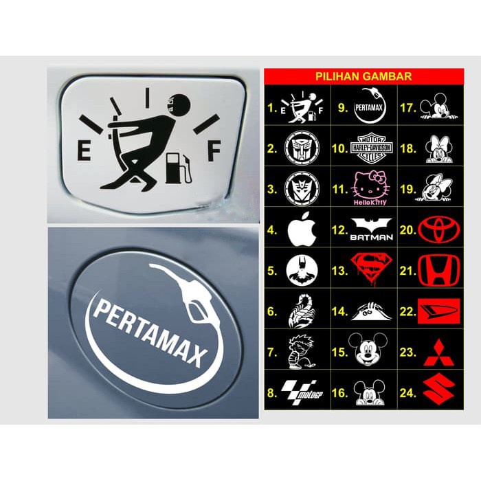 Jual Stiker Tangki Mobil Pilihan Terlengkap - Car Decal Sticker ...