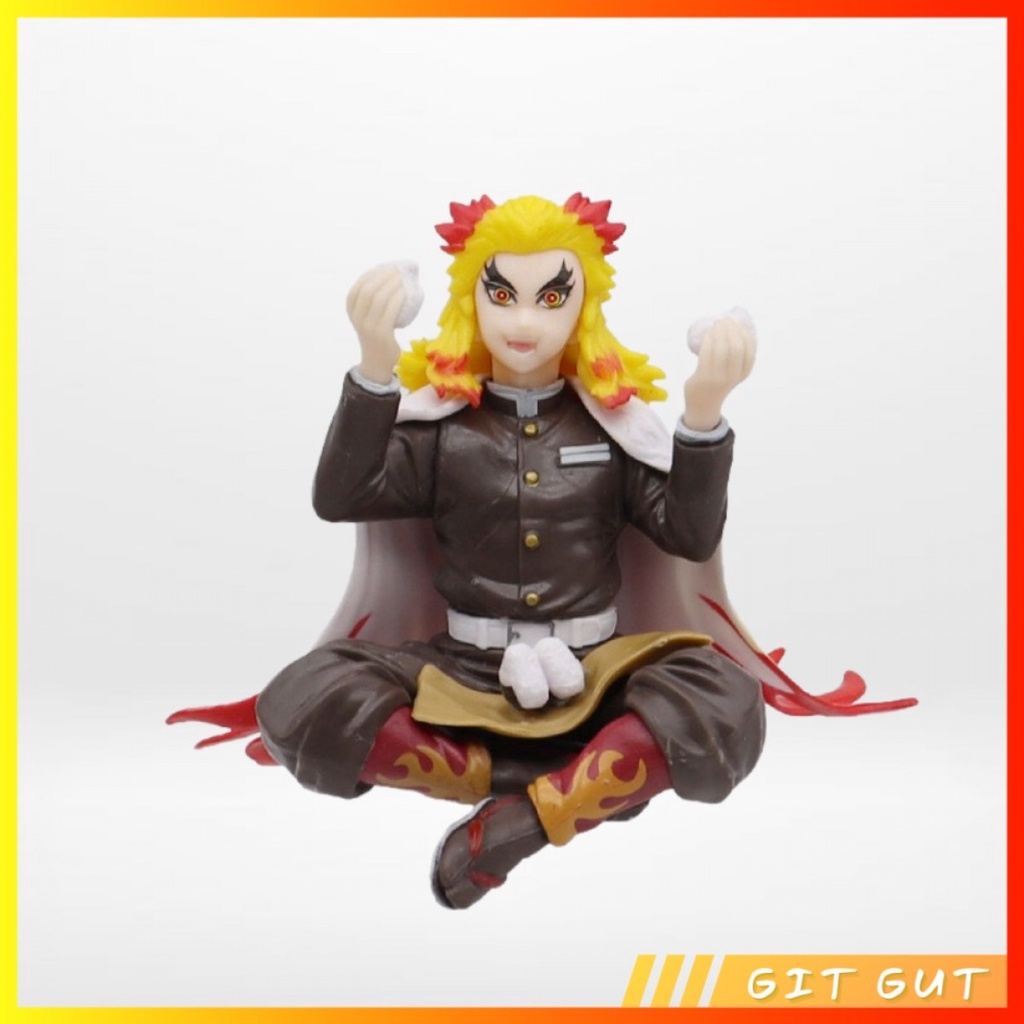 Jual Action Figure Demon Slayer Tanjiro Nezuko Eat Rice Ball Onigiri ...