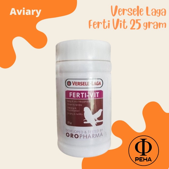 Jual Versele Laga Ferti Vit 25gr Vitamin Burung Fertivit Kesuburan ...