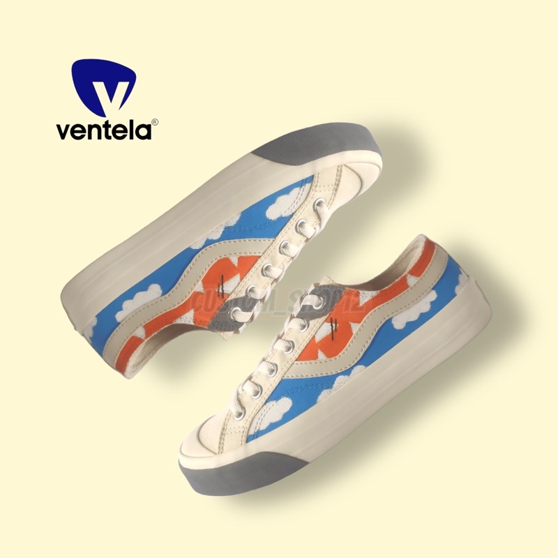 Jual ventela x Zenitsu - Sepatu custom demon slayer zenitsu - sepatu ...