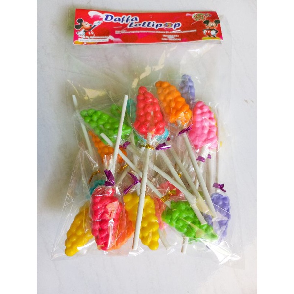 Jual PERMEN LOLLIPOP ANGGUR LIMITED EDITION ISI 20PCS BY DAFFA LOLLIPOP ...