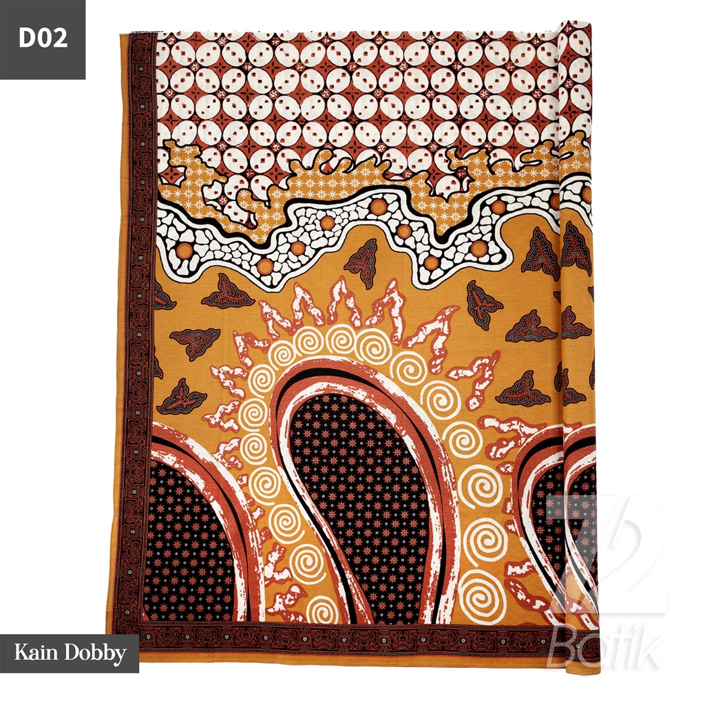 Jual KAIN BATIK PREMIUM Dobby Motif Tiga Negeri Warna Kuning 723271 Cap ...