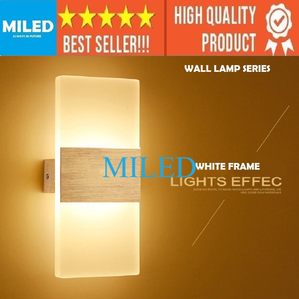 Jual LAMPU DINDING LED 4 WATT / LAMPU DINDING MINIMALIS / LAMPU HIAS ...