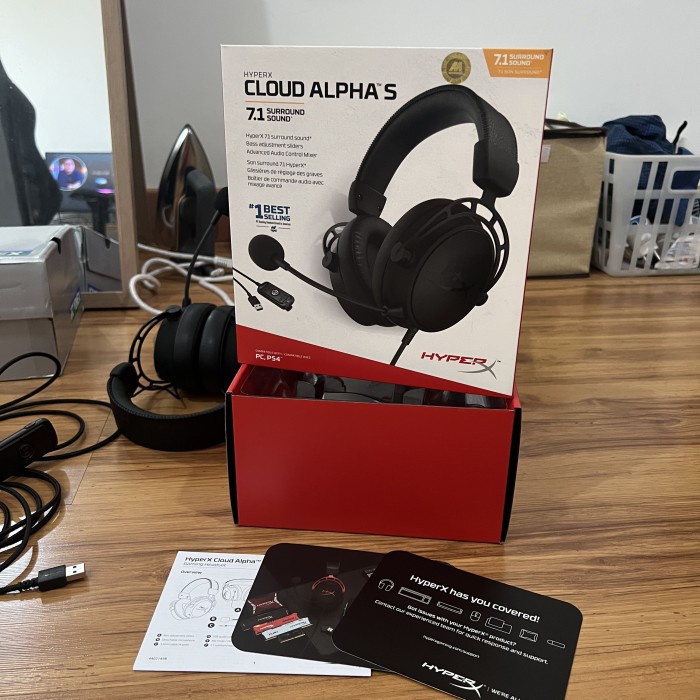 Jual HyperX Cloud Alpha S - Gaming Headset (Black) | Shopee Indonesia