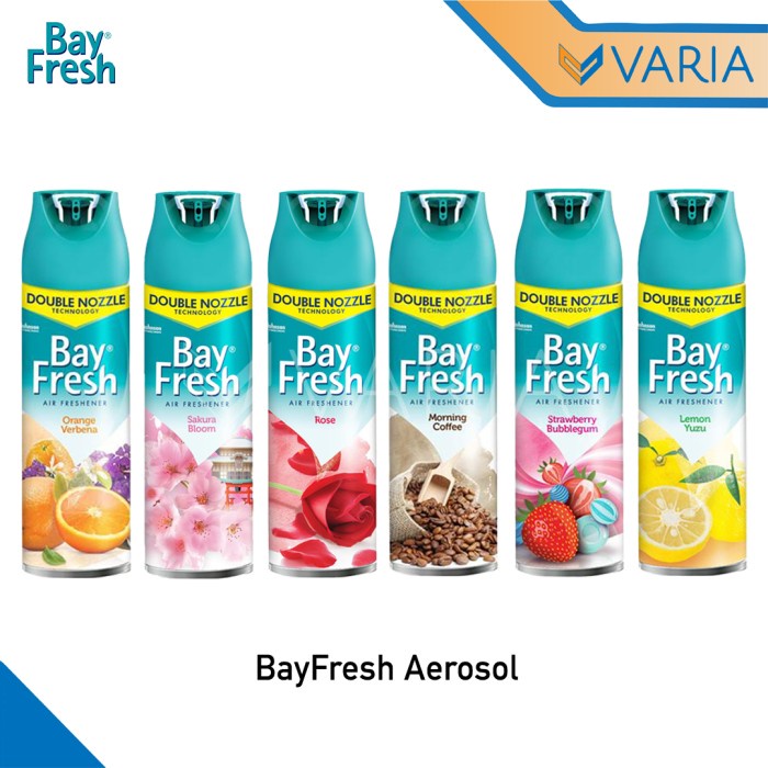 Jual BayFresh Aerosol 320 ml Air Freshener Spray Parfum Pengharum ...