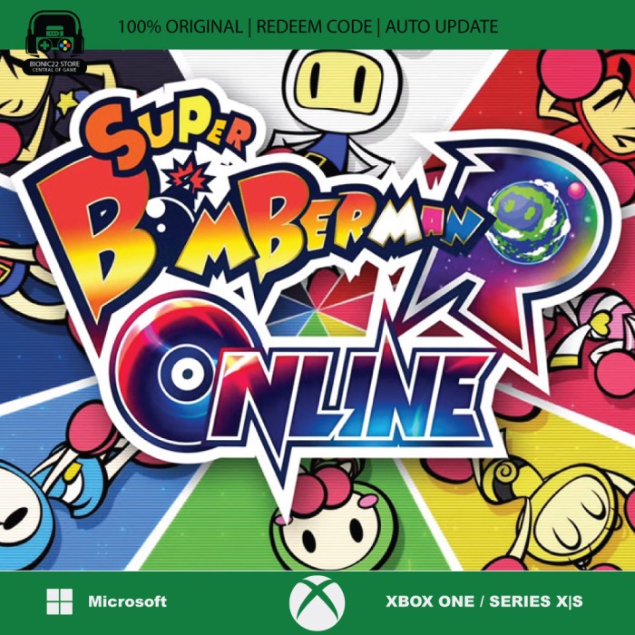 Jual super bomberman Xbox One Series X|S Original Redeem Code Game ...