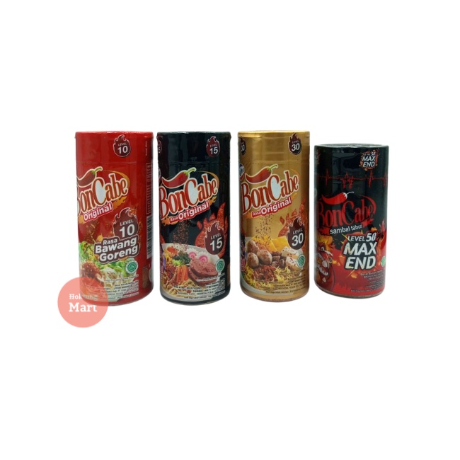 Jual Boncabe Bubuk Sambal All Varian 35-50gr Bon Cabe Sambal Tabur ...