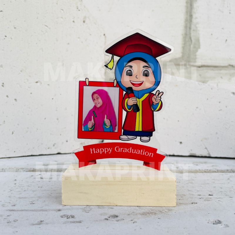 Jual Plakat wisuda TK SD SMP SMA, plakat wisuda akrilik, kadl wisuda ...
