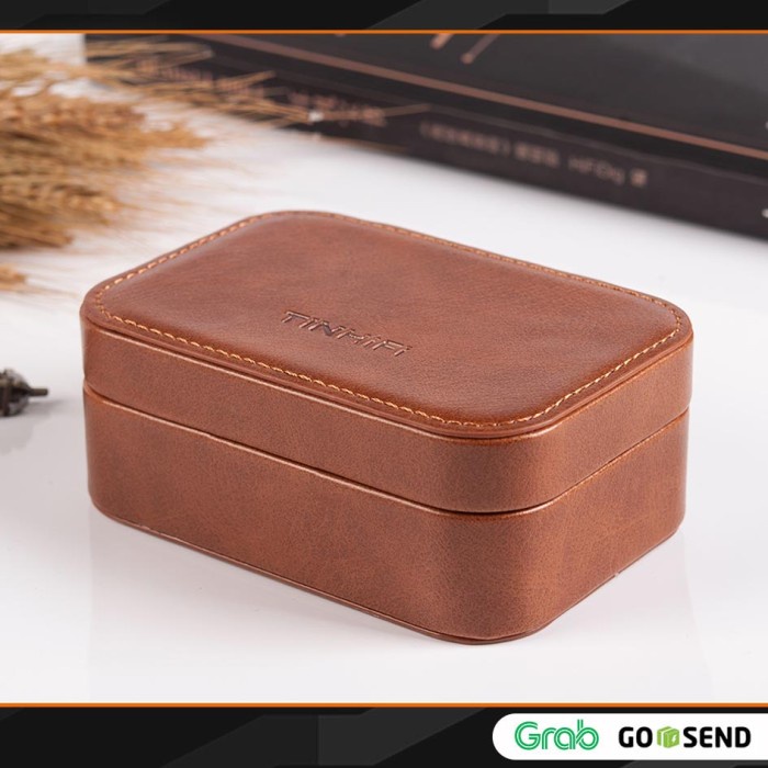 Jual TinHiFi Earphone Leather Case Wadah Headset Premium TIN HiFi ...