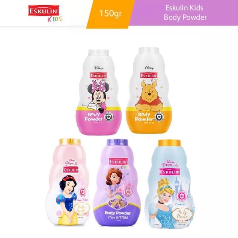 Jual Eskulin Kids Body Powder 150g All Varian = MURAH | Shopee Indonesia