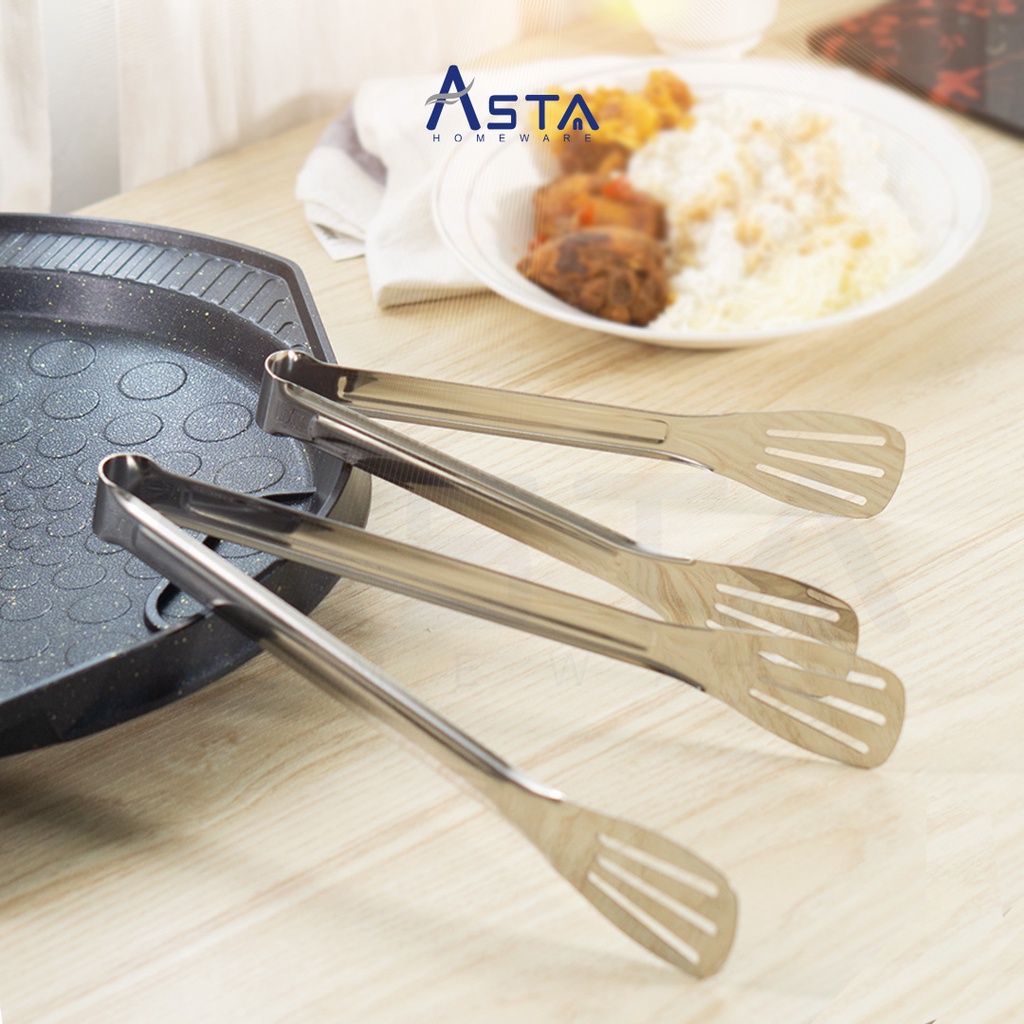 Jual Asta Capitan Makanan Tahan Panas Jepitan Food Grade Stainless ...