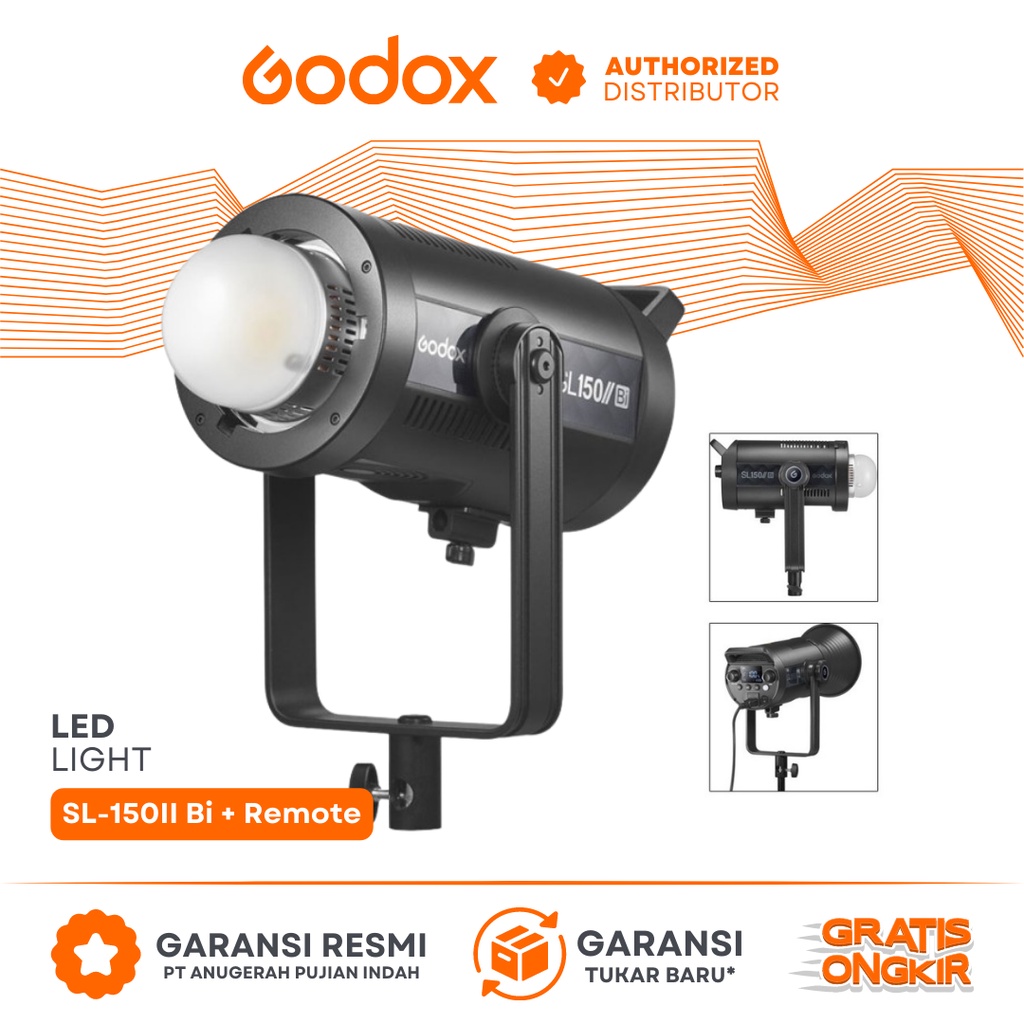 Jual Godox Led SL-150II Bicolor Video Light + Remote RC-A6 | Shopee Indonesia