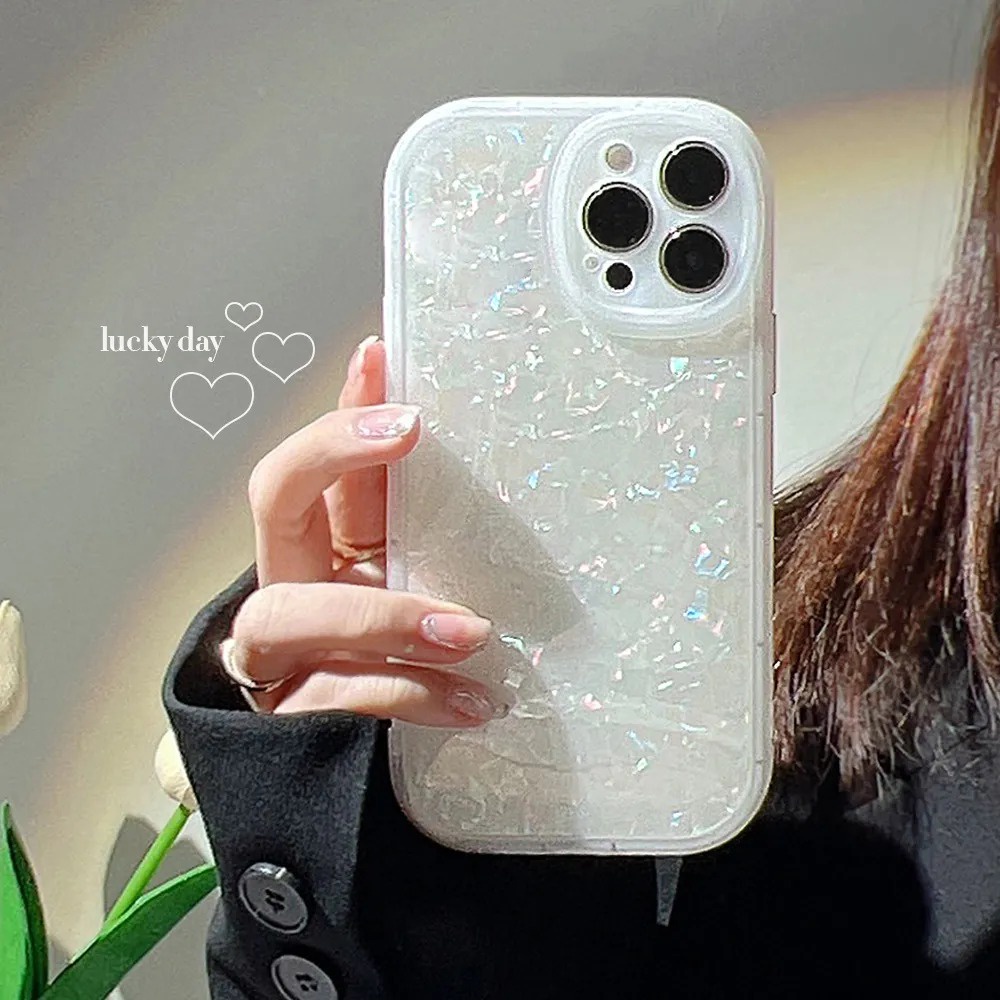 Jual CASE PEARL SHELL IPHONE 7 8 SE PLUS X XS MAX XR 11 12 13 14 PRO ...