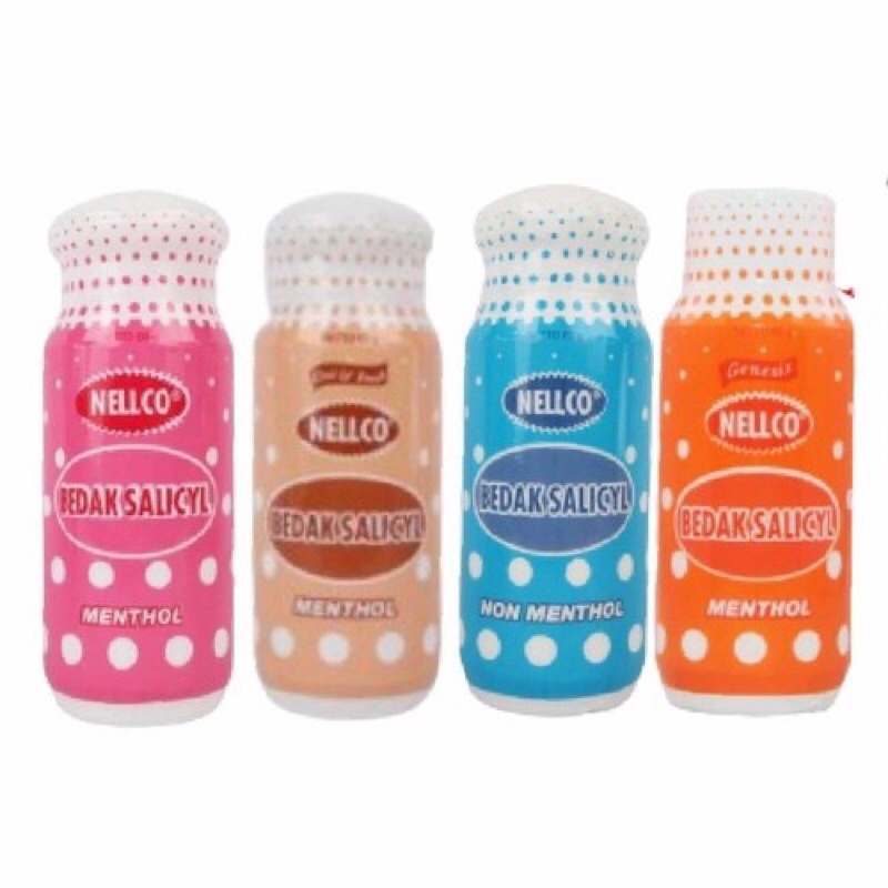 Jual Nellco Bedak Salicyl Menthol 60g All Varian / MURAH | Shopee Indonesia