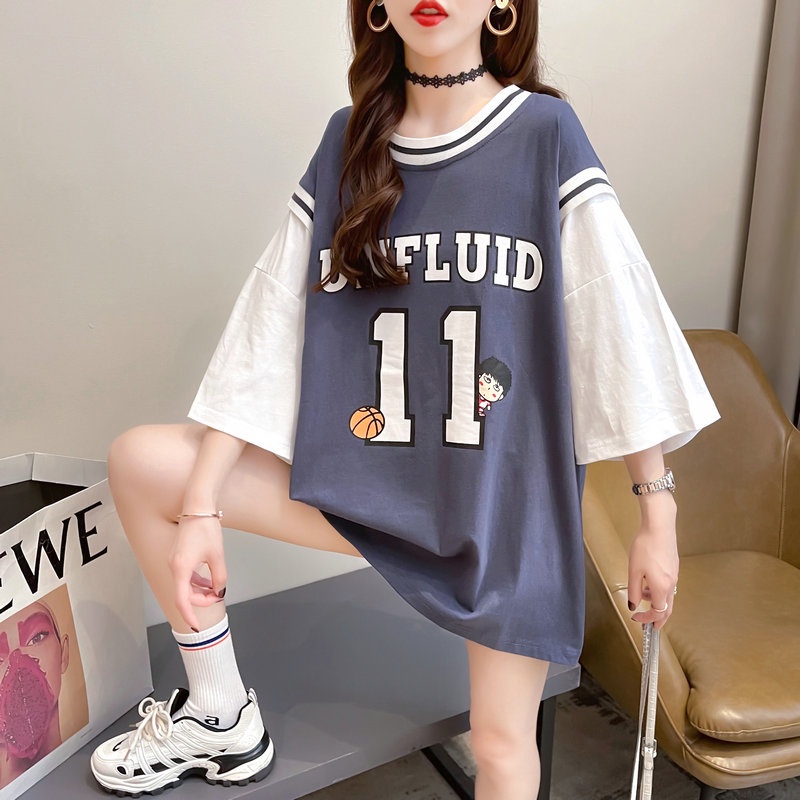 Jual Newlan DX005 Kaos Korean Style Kaos Oversize Couple Kemeja Kaos ...