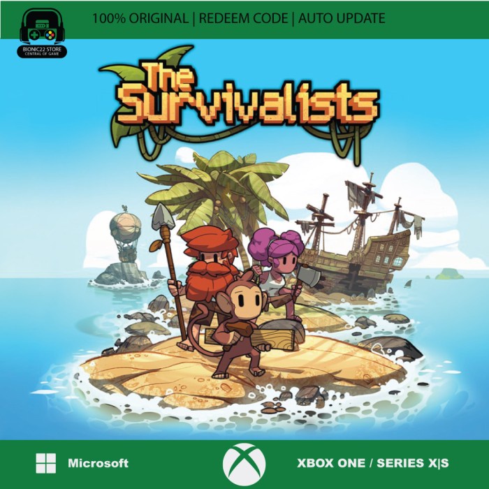 Jual the survivalists Xbox One Series X|S Original Redeem Code Game - Deluxe edition | Shopee ...