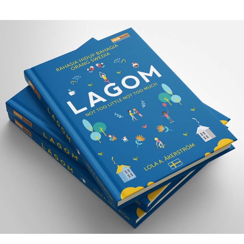 Jual Buku Renebook - Buku Lagom (HC) Rahasia Hidup Bahagia Orang Swedia ...