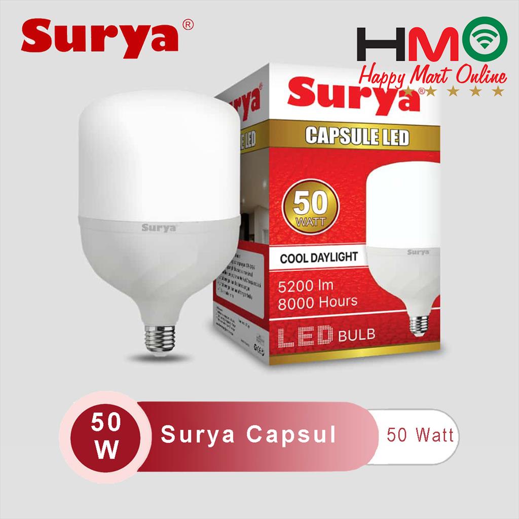Jual Lampu LED Kapsul Surya 50 Watt Surya Capsule LED 50W | Shopee Indonesia