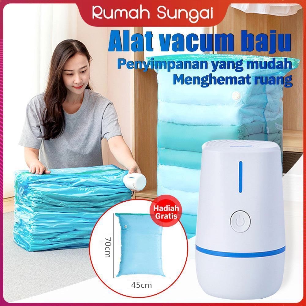 Jual Pompa Angin Listrik Untuk Vakum Baju Dan Plastik Vacum Baju - Alat Vakum Baju Traveling ...