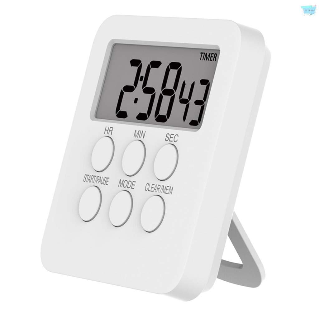 Jual Jam Timer Digital Alarm Hitung Mundur Masak Magnet 24jam Dengan ...