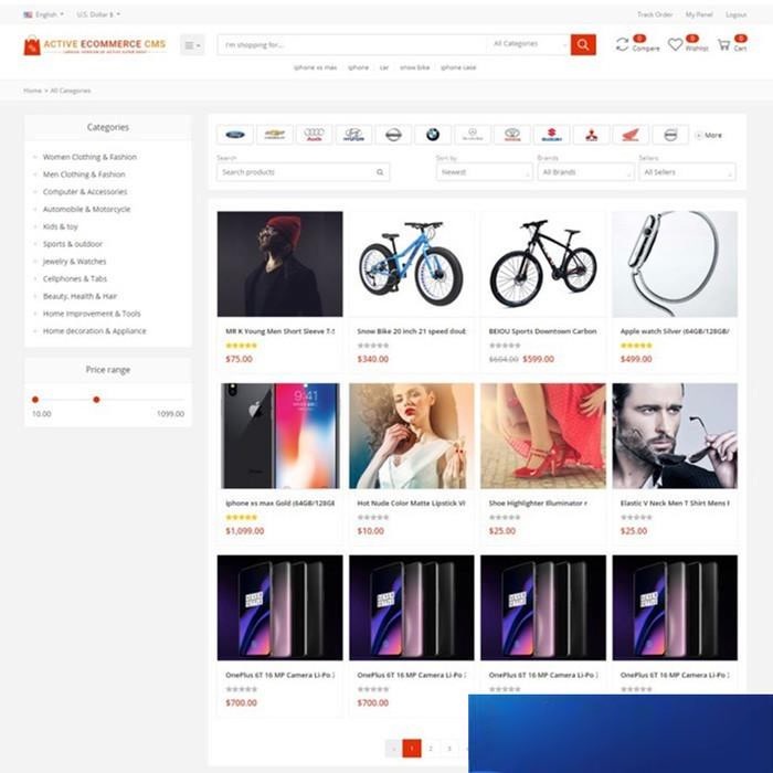 Jual Source Aplikasi Ecommerce Marketplace Active eCommerce CMS Laravel ...