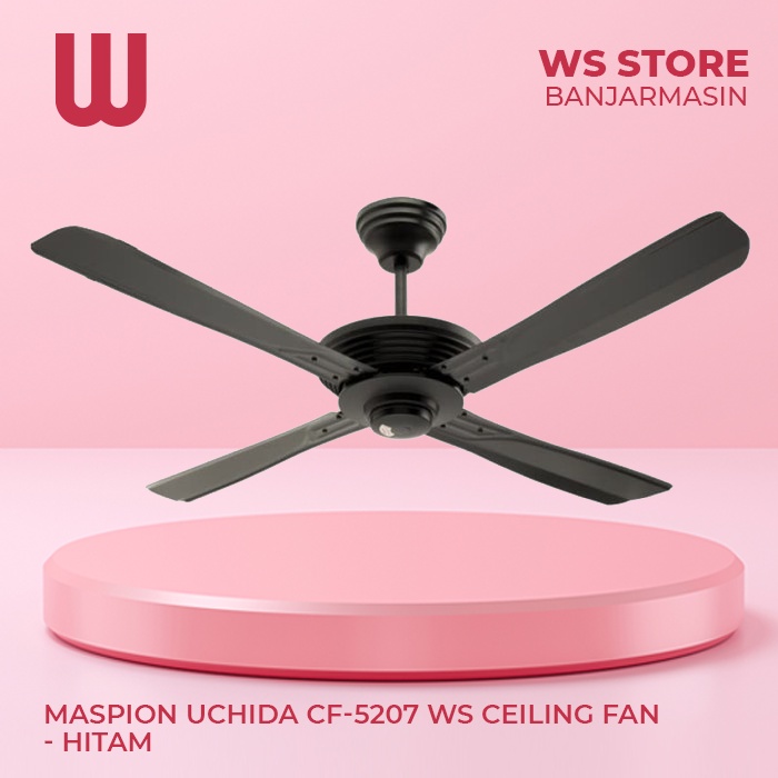 Jual Maspion Uchida MCF52-541 Ceiling Fan - Hitam | Shopee Indonesia