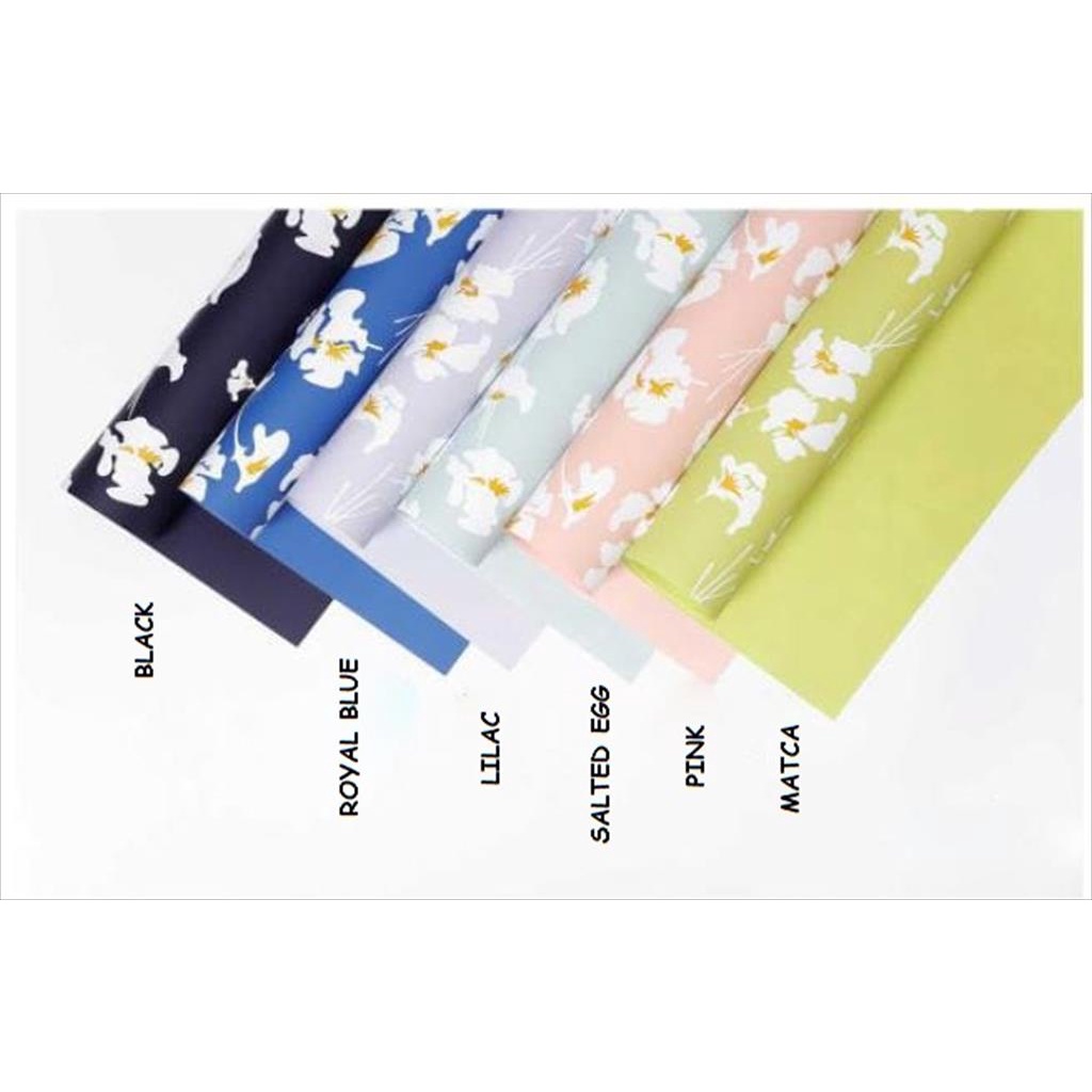 Jual [1 LEMBAR] JAPANESE SAKURA FLOWER CELLOPHANE Flower Wrapping Paper ...