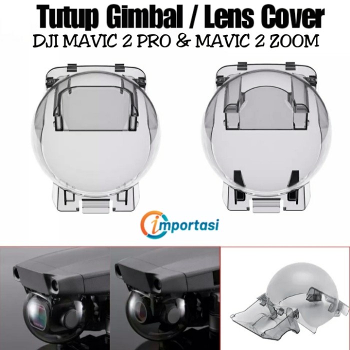 Jual Cover Tutup Gimbal Lens Cap Camera DJI Mavic 2 Pro & Zoom Hood Lensa - Mavic 2 Zoom ...
