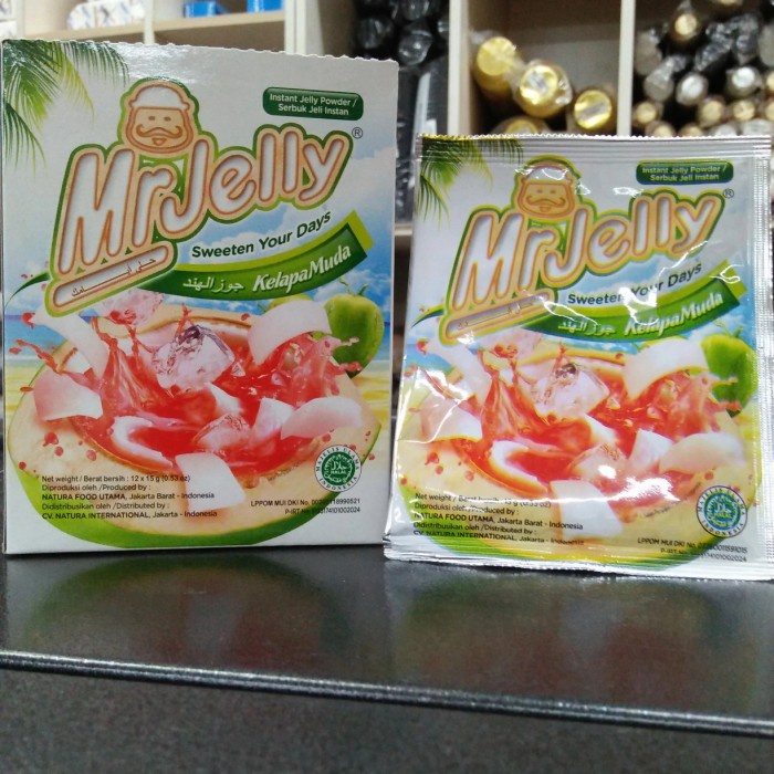 Jual Mr Jelly Kelapa Muda 15gr | Shopee Indonesia