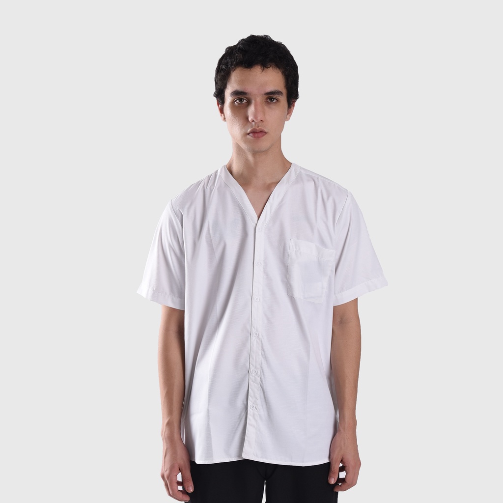 Jual Roughneck KS185 White Batsya Koko Shirt | Shopee Indonesia