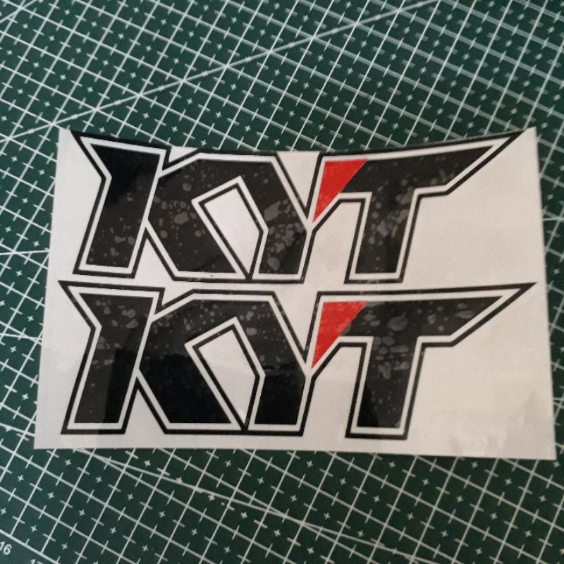 Jual STIKER KYT / STICKER KYT 16X4cm | Shopee Indonesia