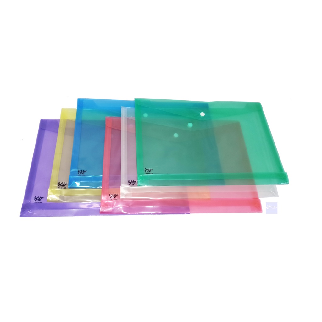 Jual FOLDER ONE - Map Kancing Plastik Ukuran Folio - Pcs | Shopee Indonesia
