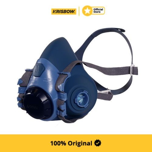 Jual krisbow masker half mask twin cartridge hm-7500 tw | Shopee Indonesia