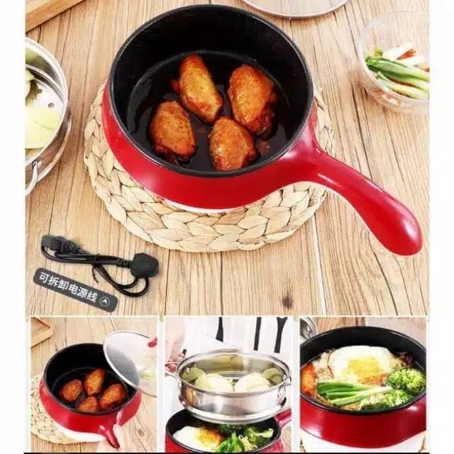 Jual Panci Wajan Steamer Elektrik Multifungsi Alat Masak Listrik ...