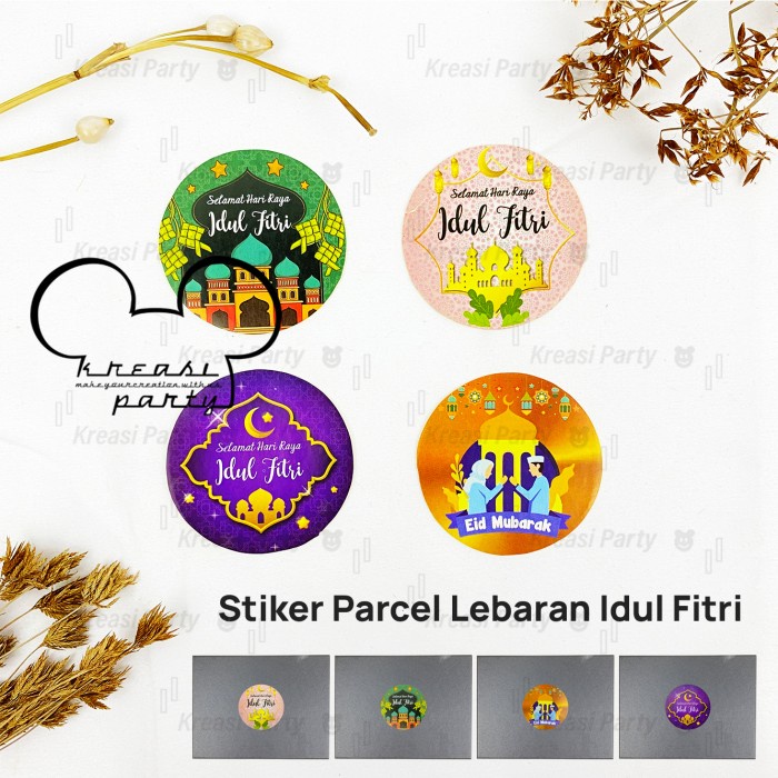 Jual STIKER TOPLES LEBARAN IDUL FITRI 10 PCS / STIKER LEBARAN IDUL ...