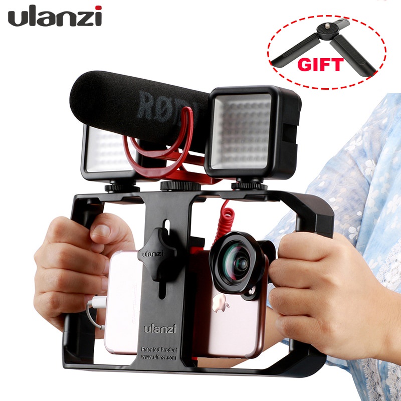 Jual PREORDER Ulanzi U-Rig Pro Handheld Smartphone Video Rig Handle ...